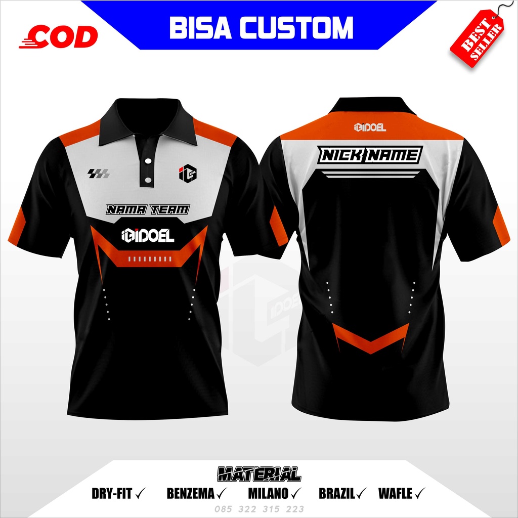 Jual JERSEY CUSTOM WANGKY/JERSEY POLO RACING TEAM KREN BERKUALITAS ...