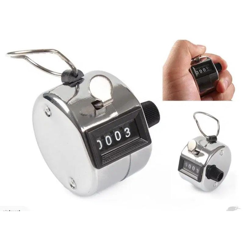 Jual Hand Counter Besi Manual Stainless Steel | Shopee Indonesia