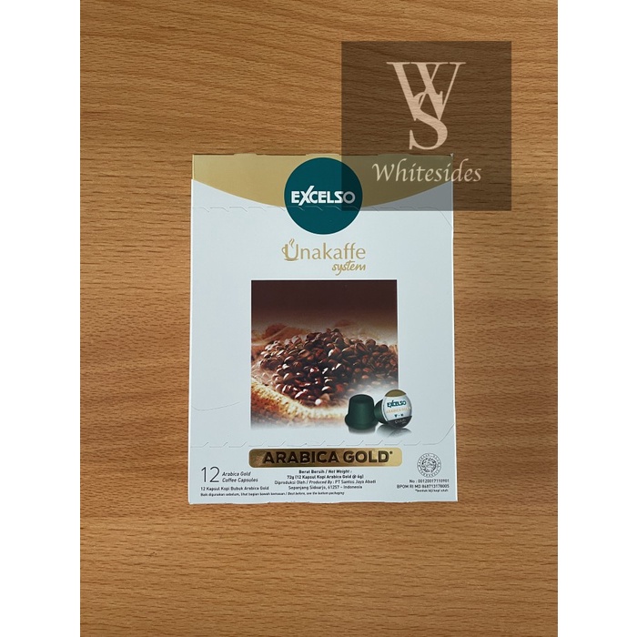 Jual Excelso Capsule Kapsul Unakaffe Coffee Kopi Instant Black Box ...