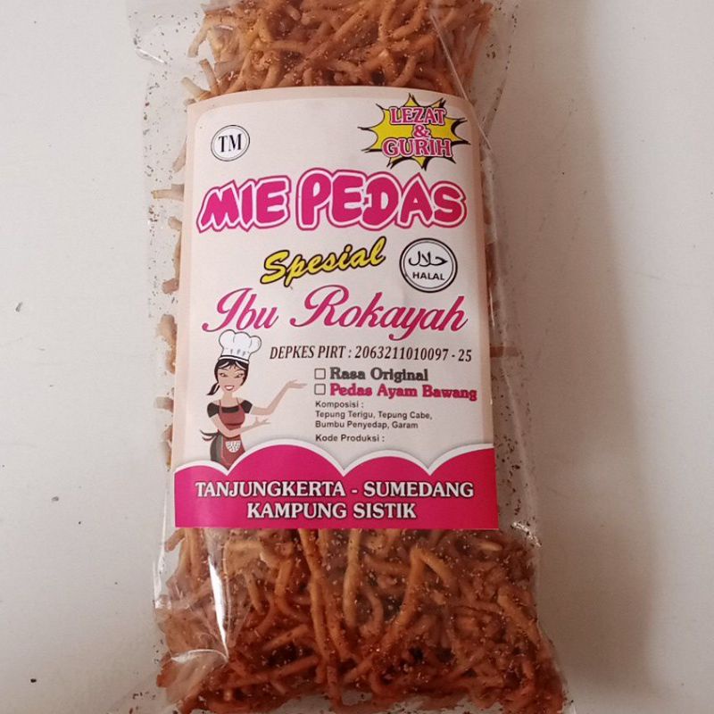 Jual MIE PEDAS SPESIAL IBU ROKAYAH 250GRAM | Shopee Indonesia