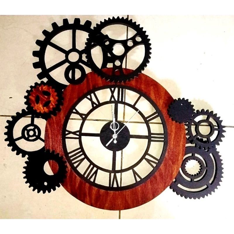 Jual Jam Dinding Ukir Kayu 5mm | Shopee Indonesia
