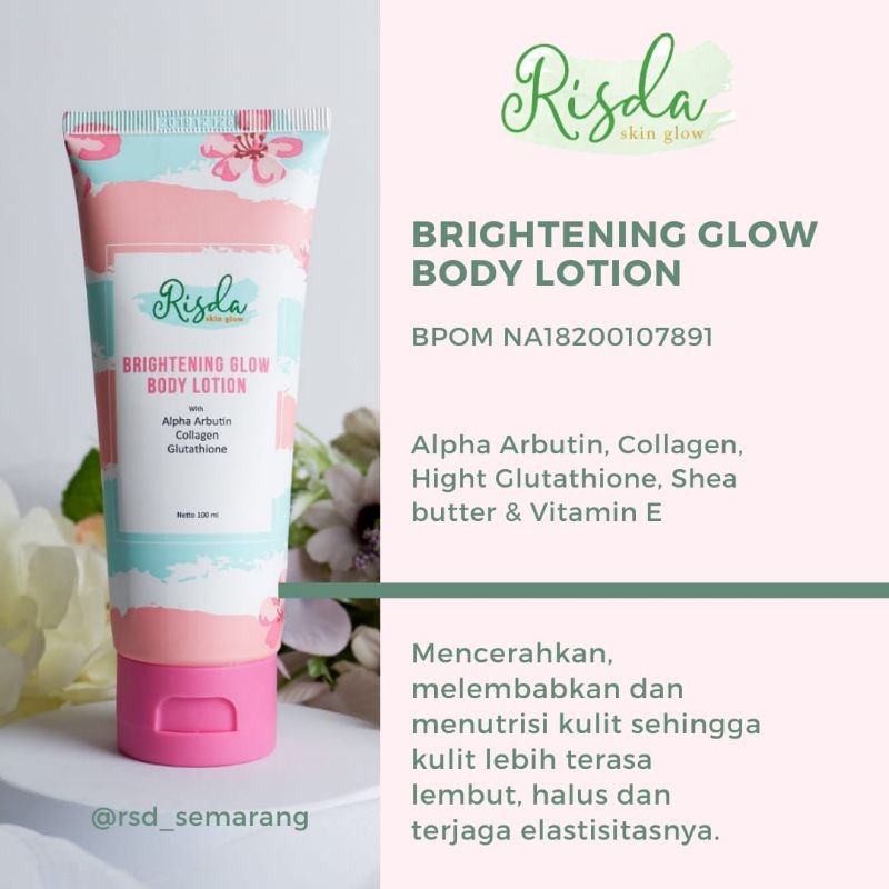 Jual LOTION RSD SKIN 100ml (RISDA SKIN GLOW) | Shopee Indonesia