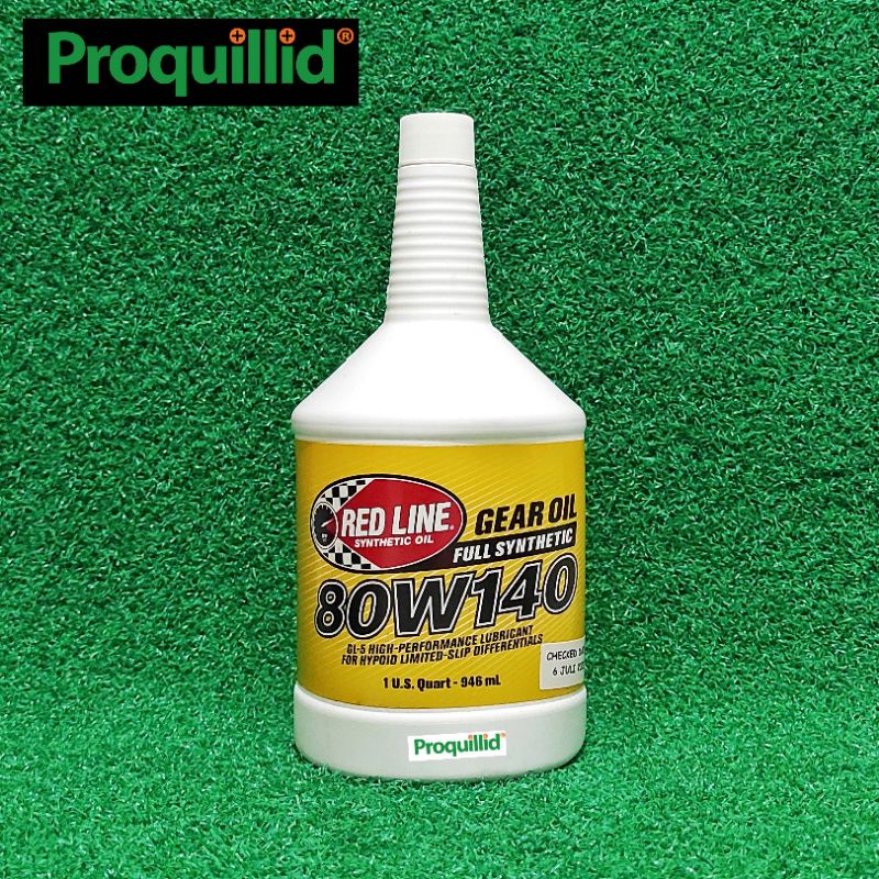 Jual RED LINE REDLINE FULL SYNTHETIC GEAR OIL 80W-140 HYPOID LSD GL-5 ...