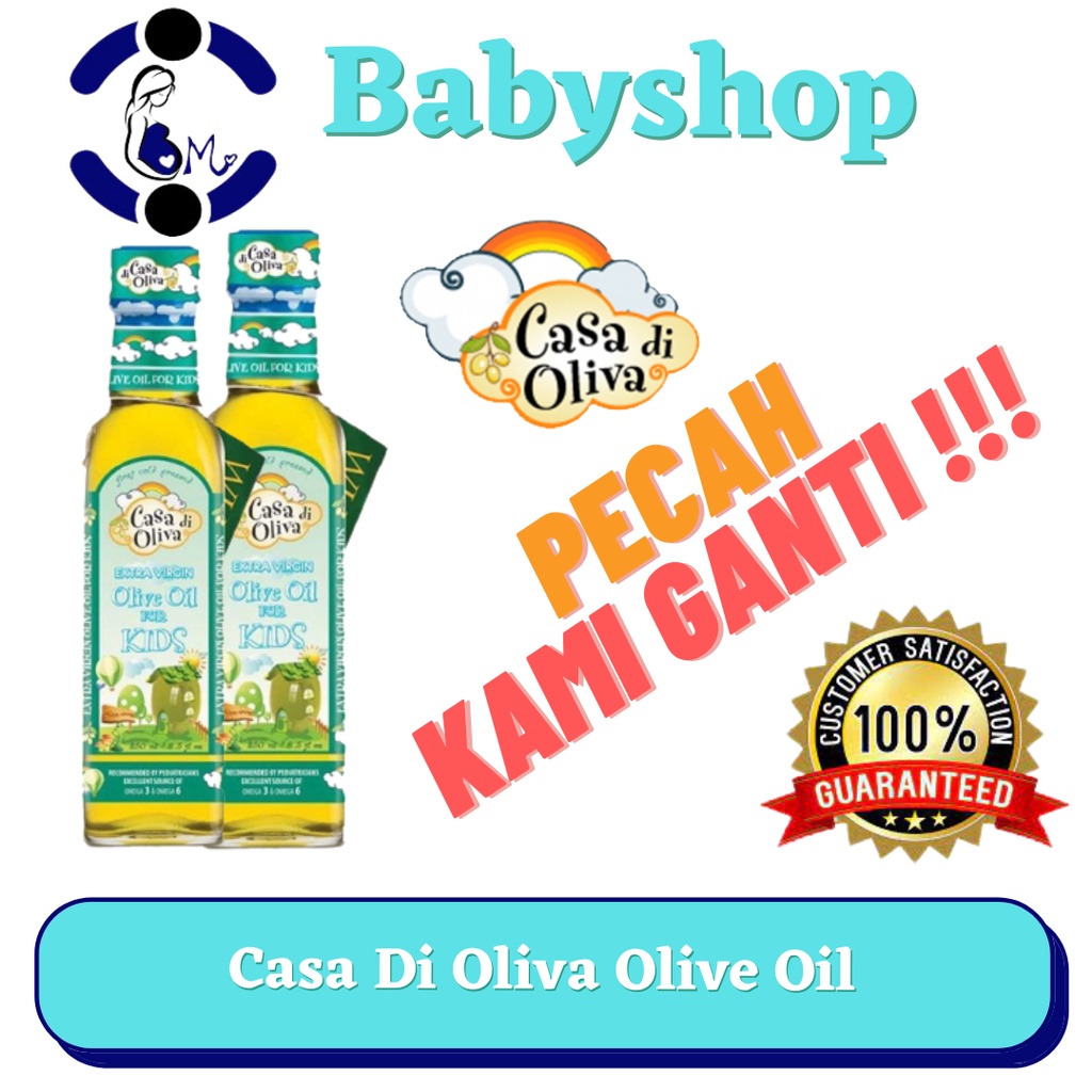 Jual Casa Di Oliva EVOO MPASI, berlabel HALAL, FREE BUUBLE WRAP KARDUS ...