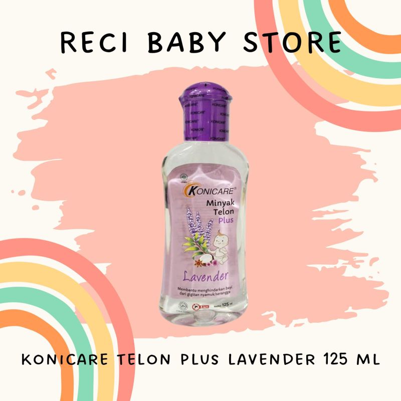 Jual Konicare Telon Plus Lavender 125ml | Shopee Indonesia
