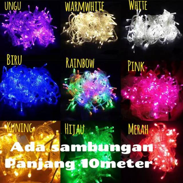 Jual Lampu Natal Led Tumblr | Tumblr Light | Lampu Hias Led | Lampu ...