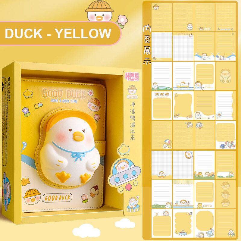 Jual Notebook Squishy Buku Tulis Lucu Unik Buku Catatan Decompression ...