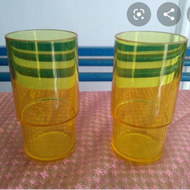 Jual Sunrise tumbler. Gelas tupperware. (1 set) | Shopee Indonesia