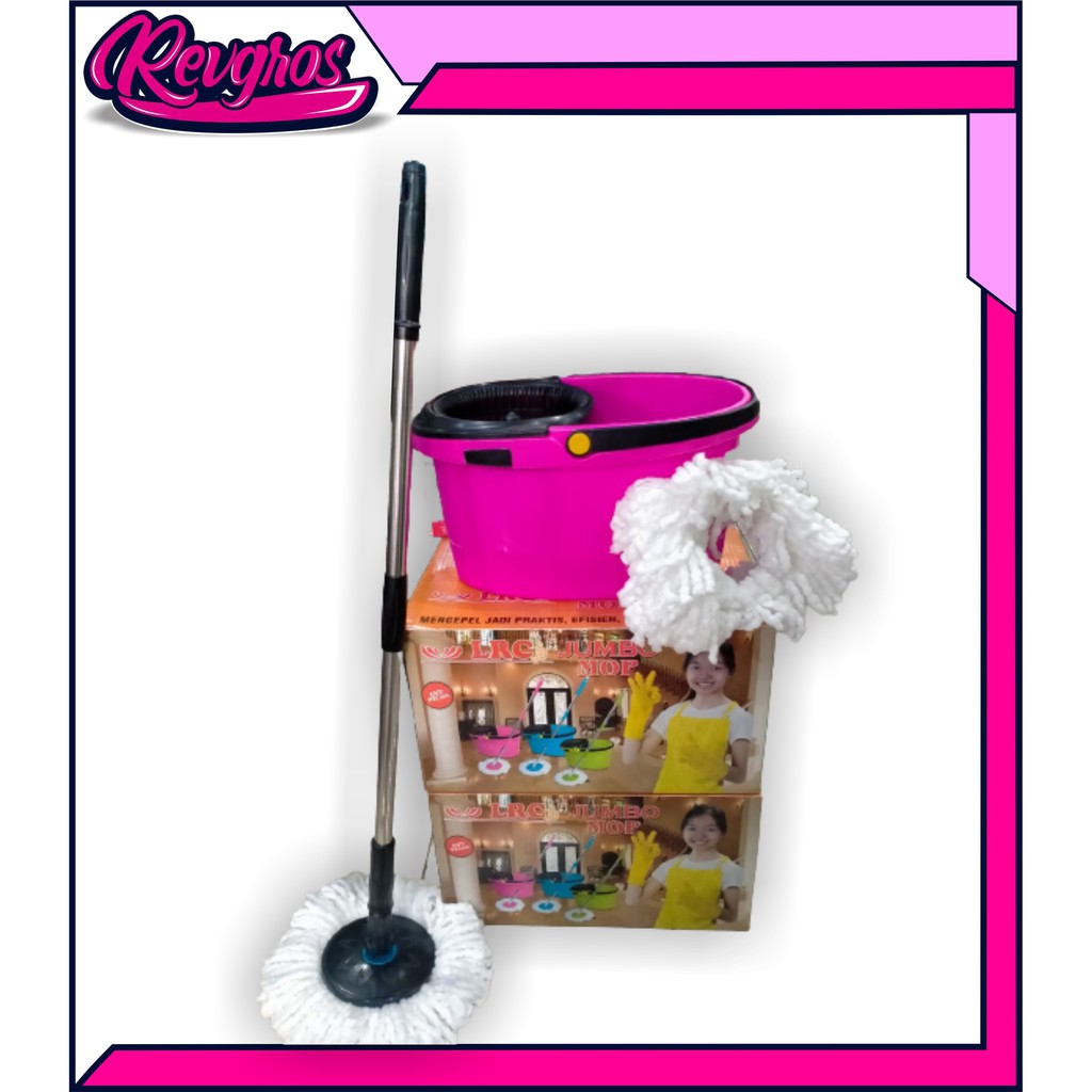 Jual JUMBO MOP HC / SUPER MOP 360 ROTATED / ALAT PEL LANTAI MOP / JUMBO ...