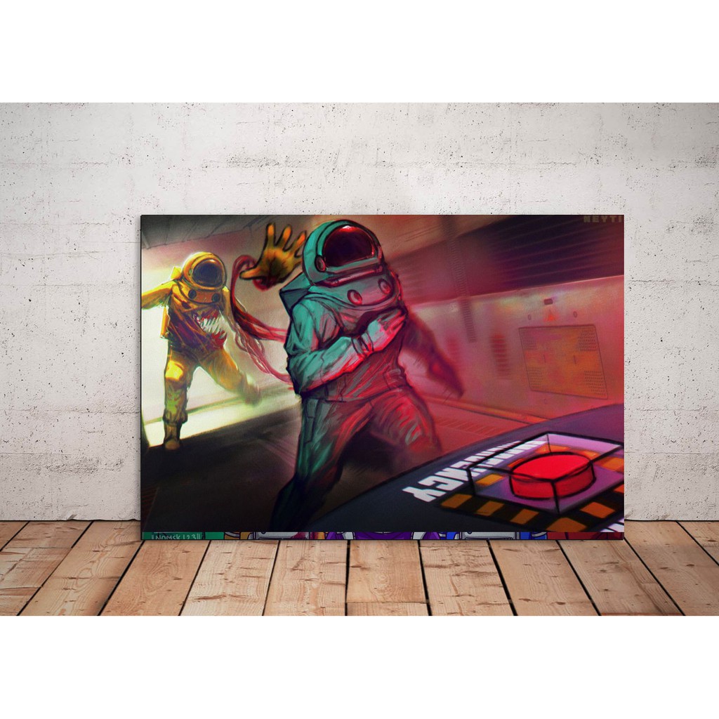 Jual Poster Dinding AmongUs/Hiasan Dinding Rumah Among Us/ Wall Decor ...