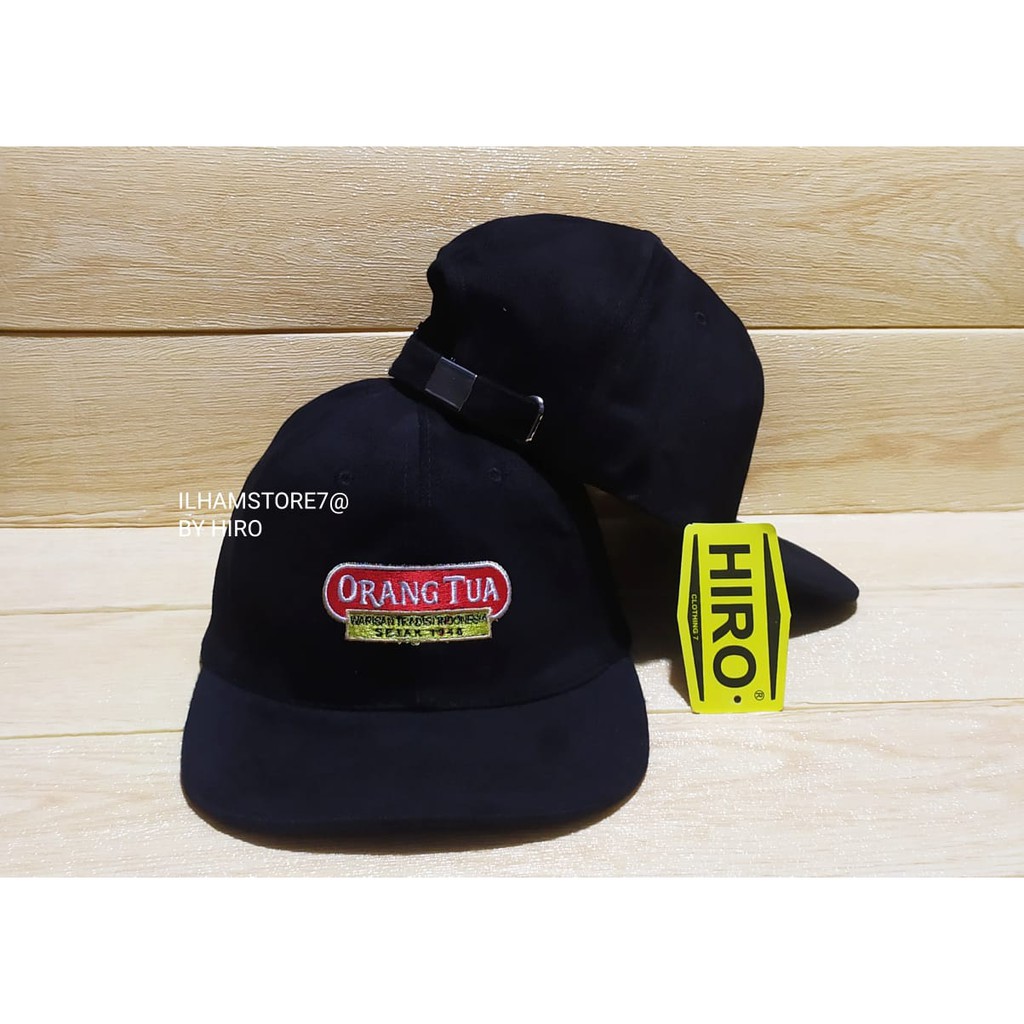 Jual (COD)TOPI BASEBALL BORDIR CAP ORANG TUA NEW MODEL/TOPI RAPPER/TOPI ...