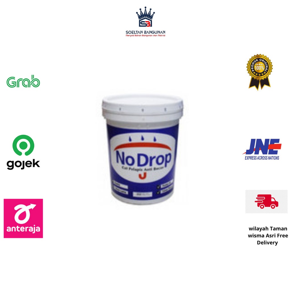 Jual Cat pelapis NO DROP ( Pelapis anti bocor ) 1 KG | Shopee Indonesia