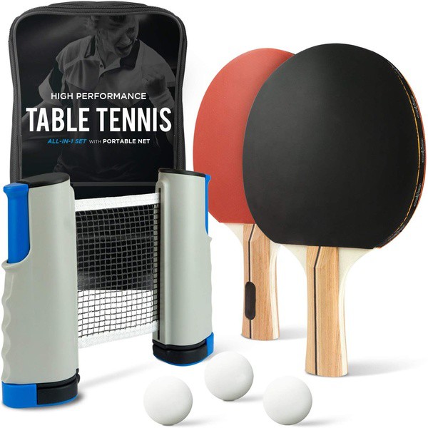 Jual Tenis Meja All-in-ONE Ping Pong Set - Includes Ping Pong Net for ...