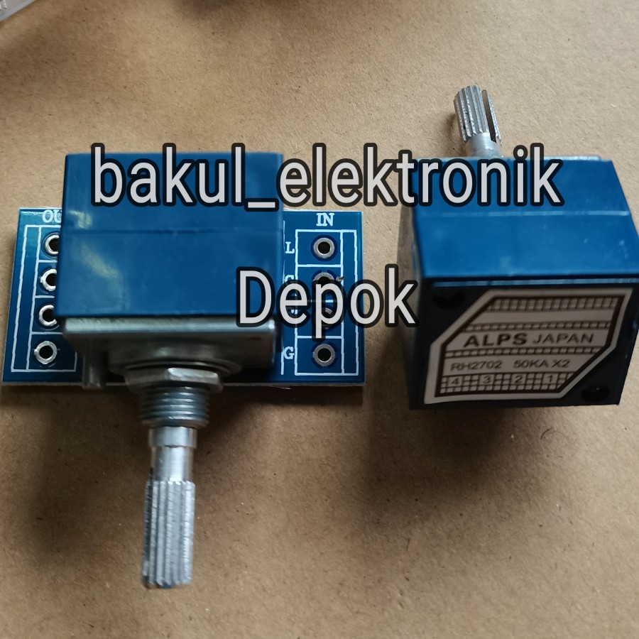 Jual POTENSIO ALPS STEREO RH072 50K + PCB | Shopee Indonesia