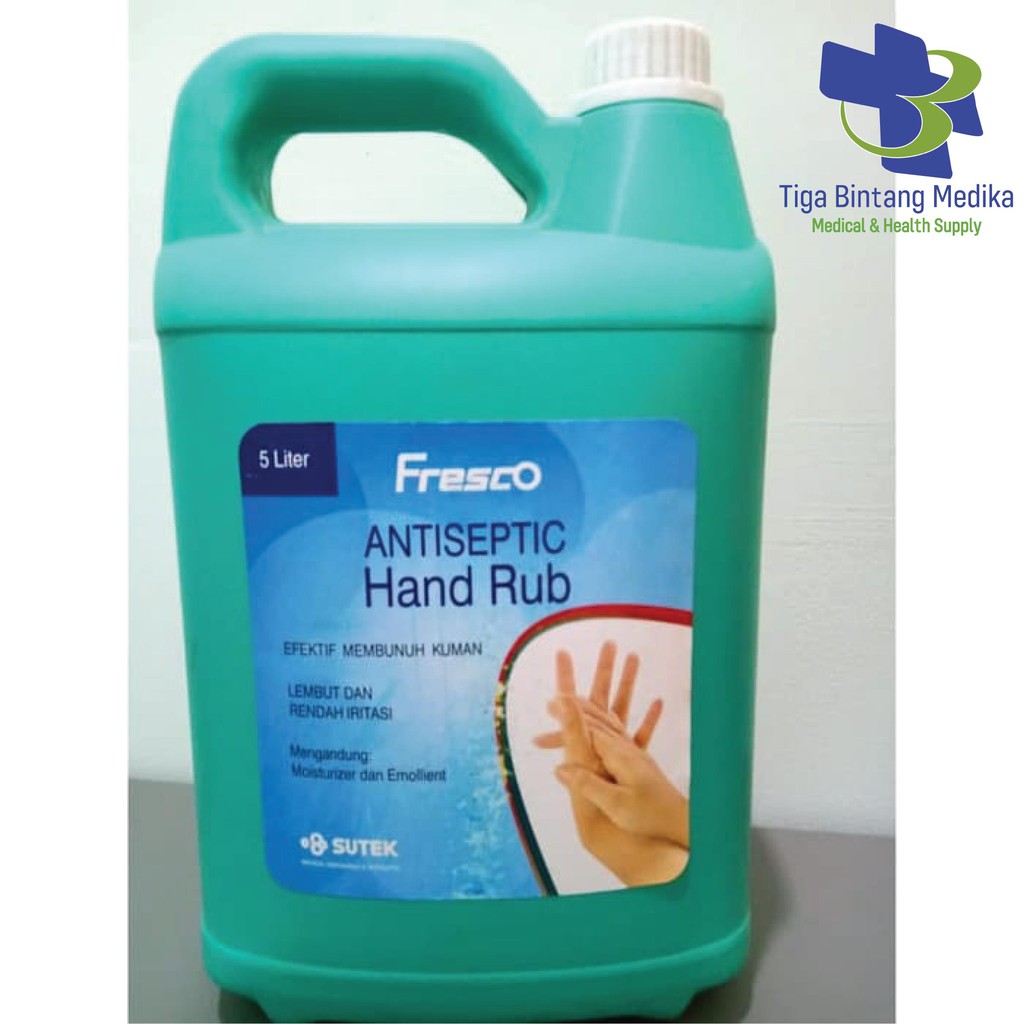 Jual Fresco Antiseptic Hand Rub 5000 mL / 5 L | Shopee Indonesia