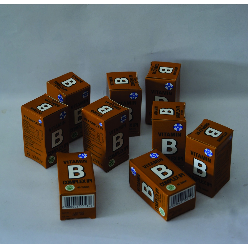 Jual Vitamin B Complex IPI (Isi 45 Tablet) | Shopee Indonesia