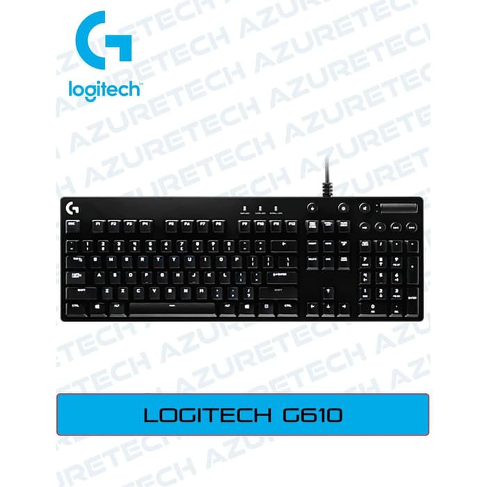 Jual Logitech G610 Orion Blue Mechanical Gaming Keyboard Garansi Resmi ...
