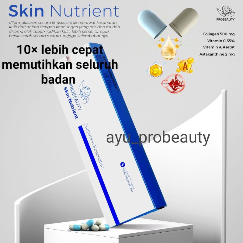 Jual Probeauty Skin Nutrient - Vitamin Kulit - Pencerah Kulit Tubuh ...