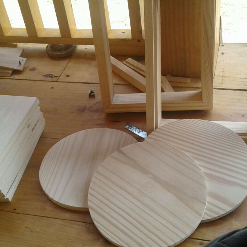 Jual papan bulat diameter 25cm tebal 1,5cm | Shopee Indonesia