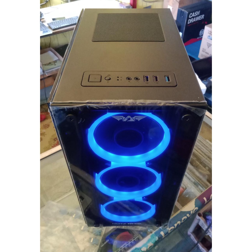 Jual ARMAGEDDON NIMITZ TR1100 CASING PC CASE - Hitam | Shopee Indonesia