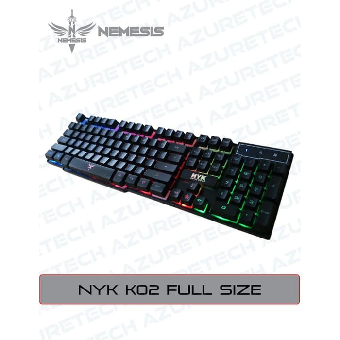 Jual Keyboard Gaming NYK K-02 / K02 / K 02 Garansi Resmi | Shopee Indonesia