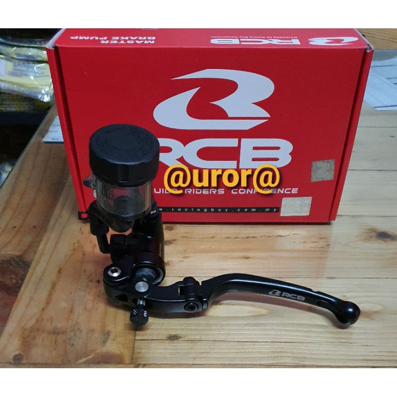 Jual MASTER REM RADIAL RCB S1 14 MM FORGED KIRI BLACK / HITAM | Shopee Indonesia