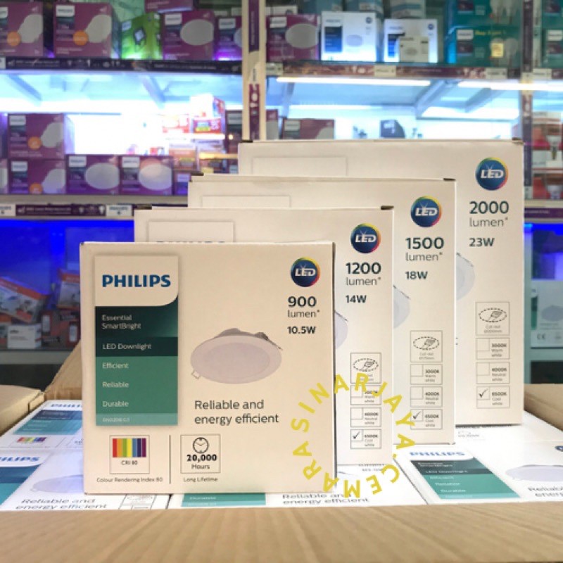 Jual Lampu Downlight 18 watt 18w PHILIPS LED Essential DN020B G3 ...