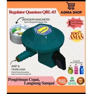 Jual QUANTUM REGULATOR GAS LPG QRL-03 / QRL-04Plus / Regulator Tekanan ...