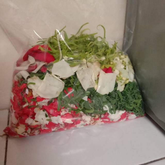 Jual Bunga 7 rupa asli segar plastik kecil | Shopee Indonesia