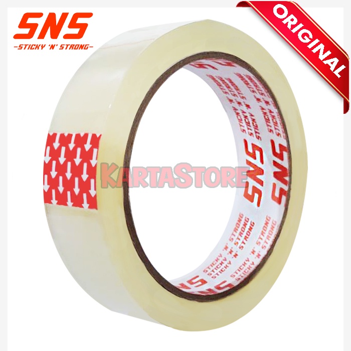 Jual SOLASI / ISOLASI / SOLATIP / LAKBAN 1 INCH (24MM) 72 YARD SNS KUALITAS DAIMARU | Shopee ...