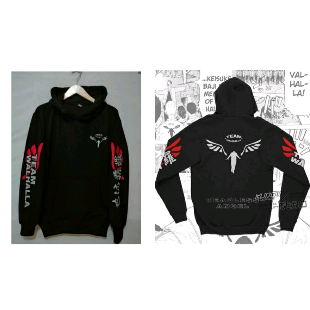 Jual HOODIE ANIME TOKYO REVENGER / JAKET ANIME VALHALLA TOKYO MANJI ...