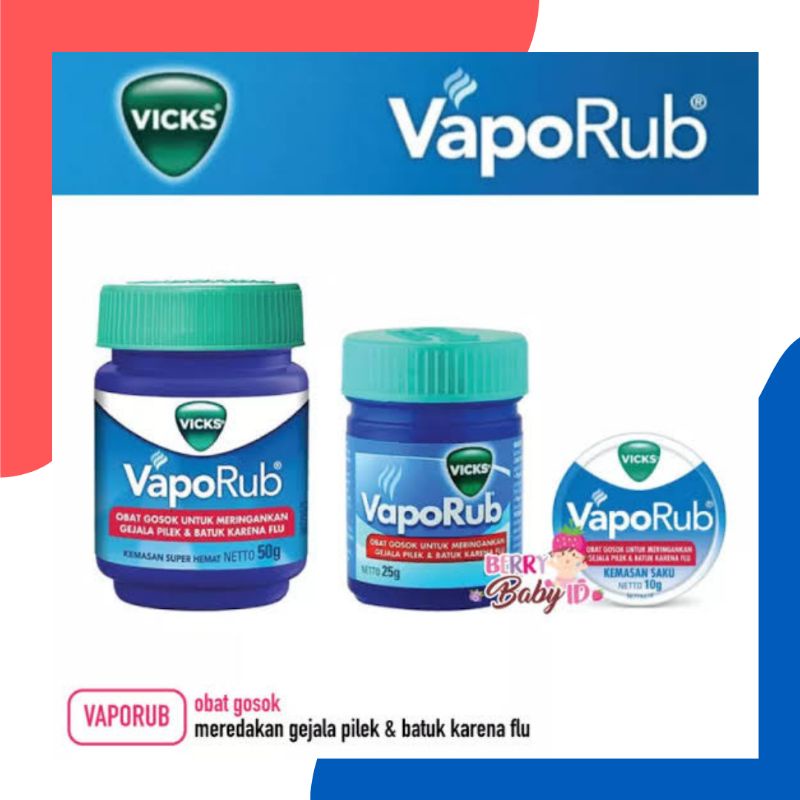 Jual vicks vaporub obat gosok gejala pilek & batuk | Shopee Indonesia
