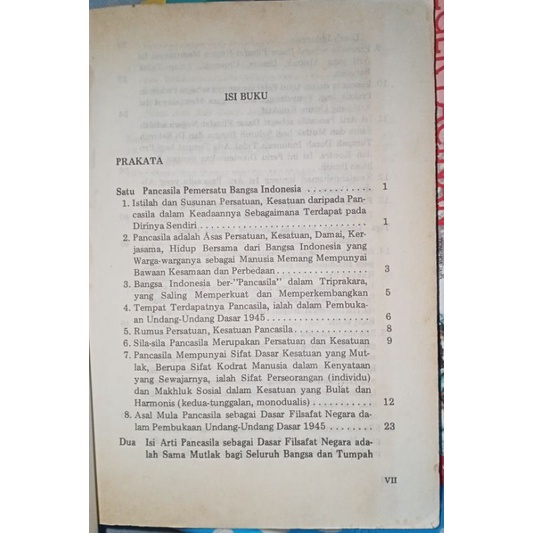 Jual Pancasila Secara Ilmiah Populer - Prof Notonagoro ( Buku Bekas ...