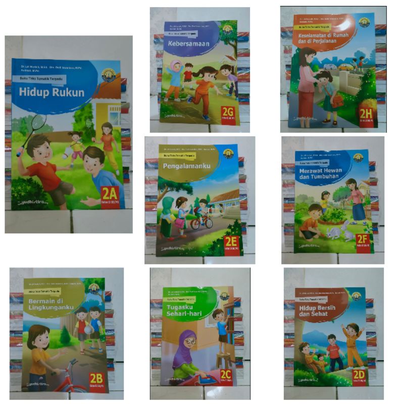 Jual PROMO Buku Tematik Terpadu 2A 2B 2C 2D 2E 2F 2G 2H Revisi ...