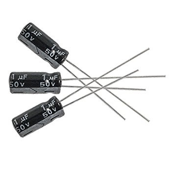 Jual Capasitor elco 1uf 50v kapasitor elko 1 uf micro mikro capacitor ...