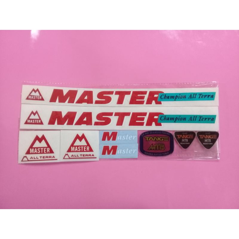 Jual Stiker sepeda master all terra | Shopee Indonesia