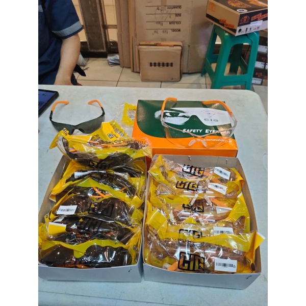 Jual Kacamata Safety CIG Angler | Shopee Indonesia