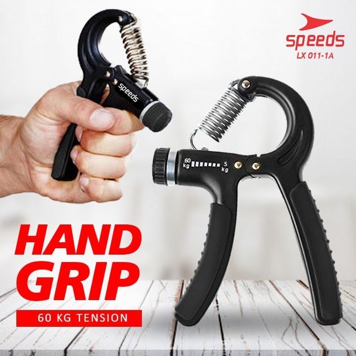 Jual HAND GRIP/HANDGRIP ADJUSTABLE 5-60 KG ALAT LATIHAN OTOT/ PENGUAT ...