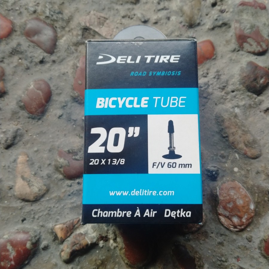 Jual Ban dalam Deli tire 20 x 1 3/8 f/v 60mm ban sepeda delitire ban sepeda lipat seli minion ...