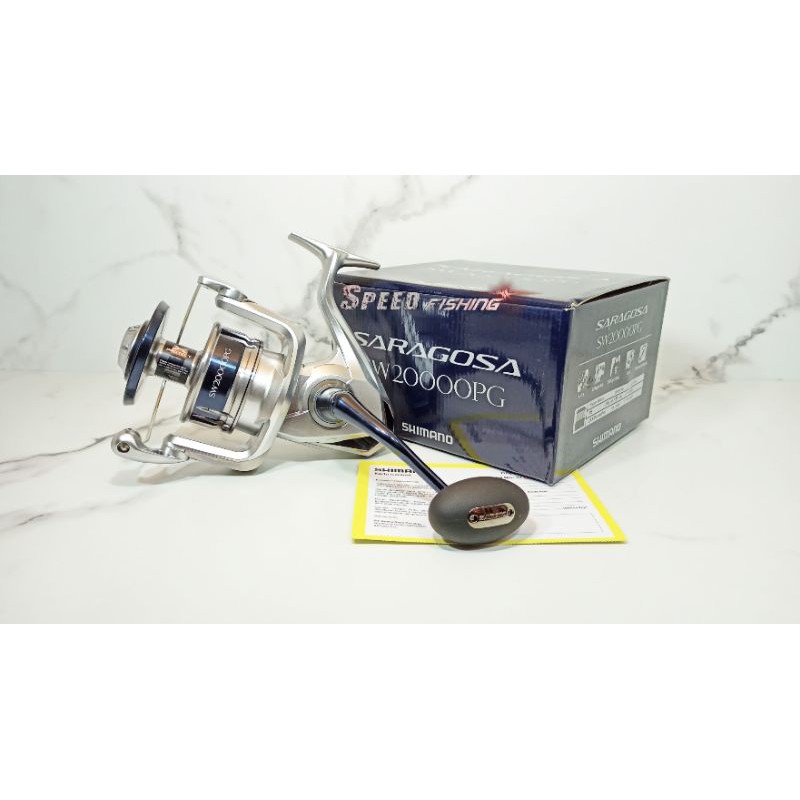 Jual Reel Saragosa 2020 SW New Shimano Saragosa Garansi Resmi 5000 XG 6000 HG 8000 PG 10000 ...