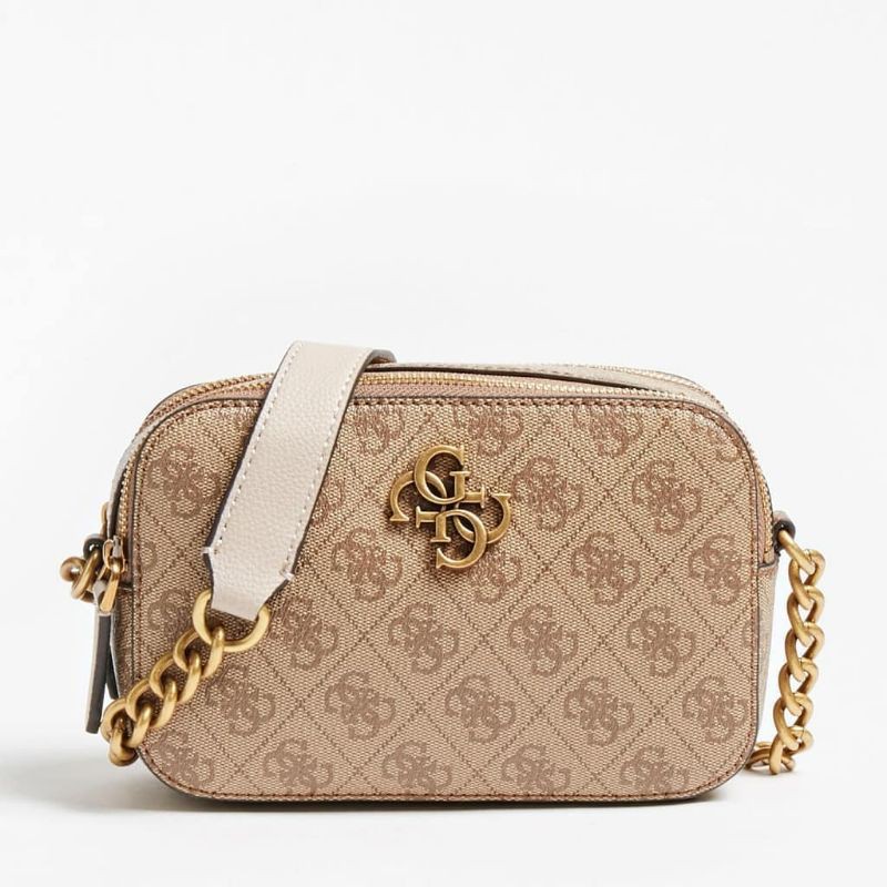Jual tas selempang wanita tali rantai import (guess noella) | Shopee ...