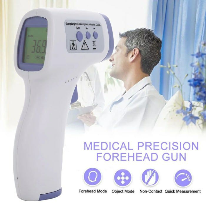 Jual THERMOMETER IT-122 digital infrared tembak Termometer badan Ukur ...
