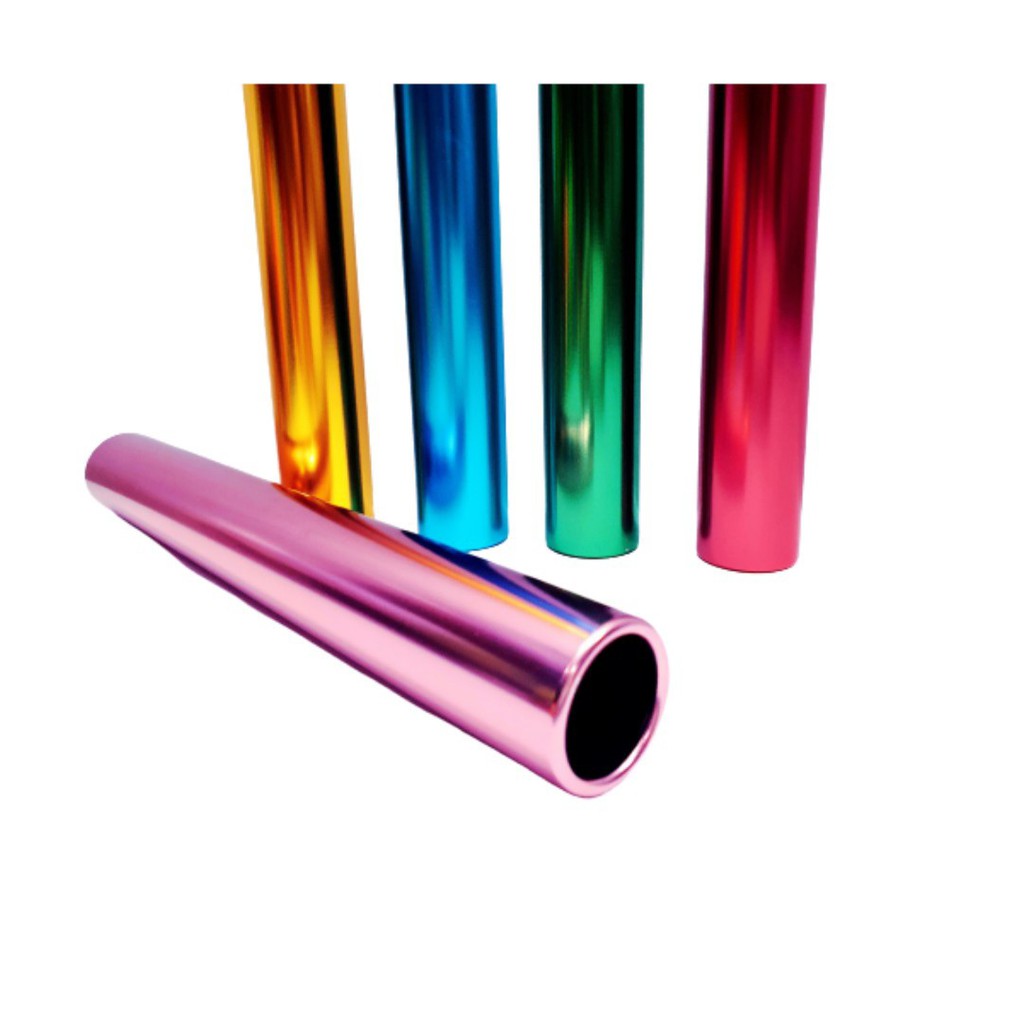 Jual Tongkat Estafet Relay Baton Besar Alumunium 1 set isi 5 | Shopee ...