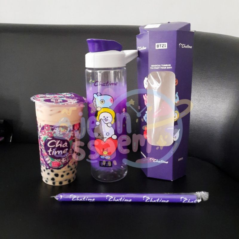 Jual [BACA DESKRIPSI] Jastip BTS Official Reusable Cup BT21 X Chatime ...
