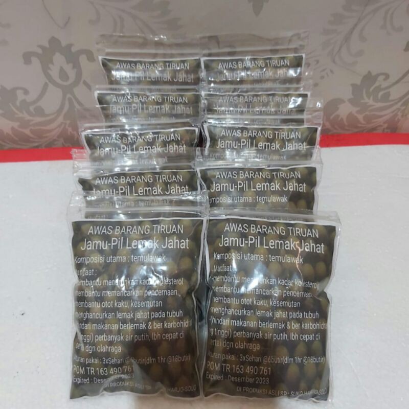 Jual jamu pil lemak jahat | Shopee Indonesia
