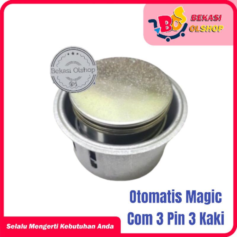 Jual Otomatis Magic Com Rice Cooker Kaki Pin 3 Elemen Thermostat ...