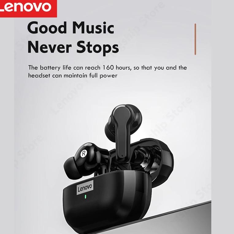 Jual 5A6 Thinkplus Lenovo LP1S True Wireless Bluetooth Earphone TWS Noise Reduction | Shopee ...