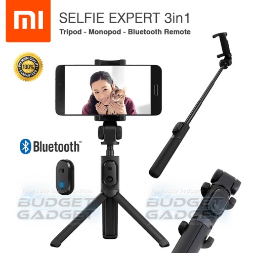 Jual Xiaomi 3 in 1 Mi Selfie Vlog Tripod Mini + Tongsis + Bluetooth ...