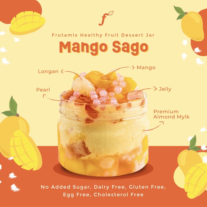 Jual Mango Sago | FRUTAMIX HEALTHY FRUIT DESSERT JAR | VEGAN Healthy ...