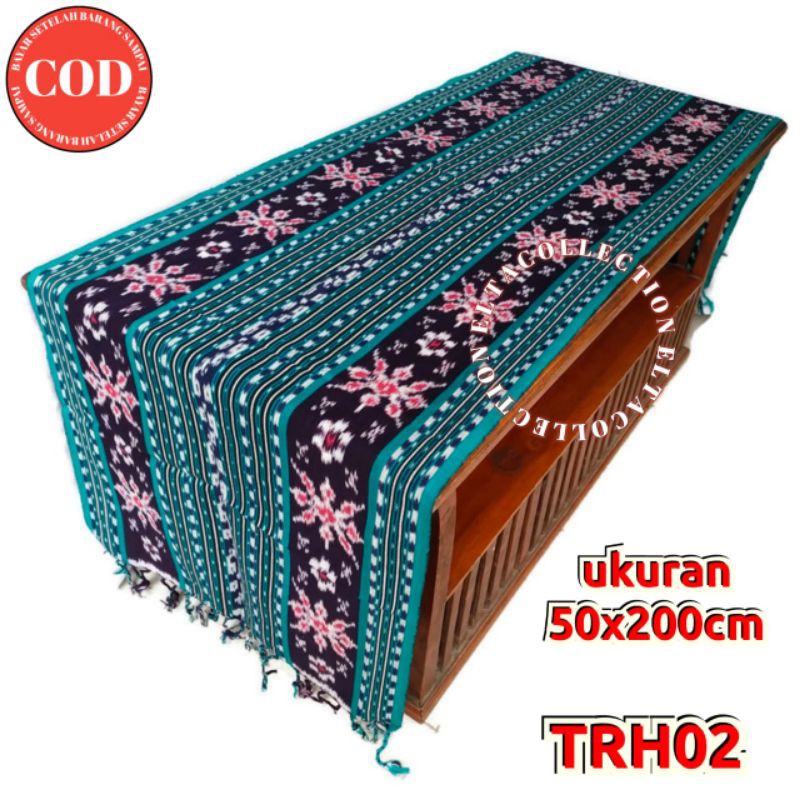Jual taplak meja tenun etnik table Runner | Shopee Indonesia